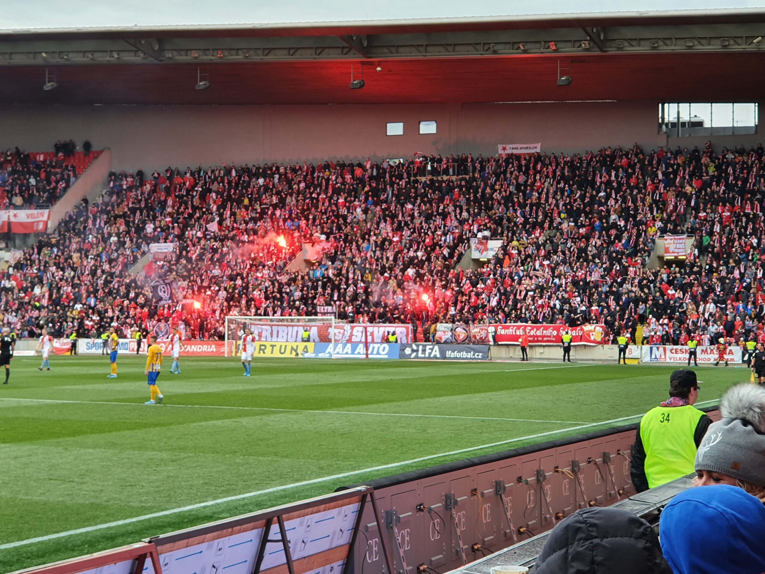 On a vécu Slavia Prague - SFC Opava au Sinobo Stadium - Footballski
